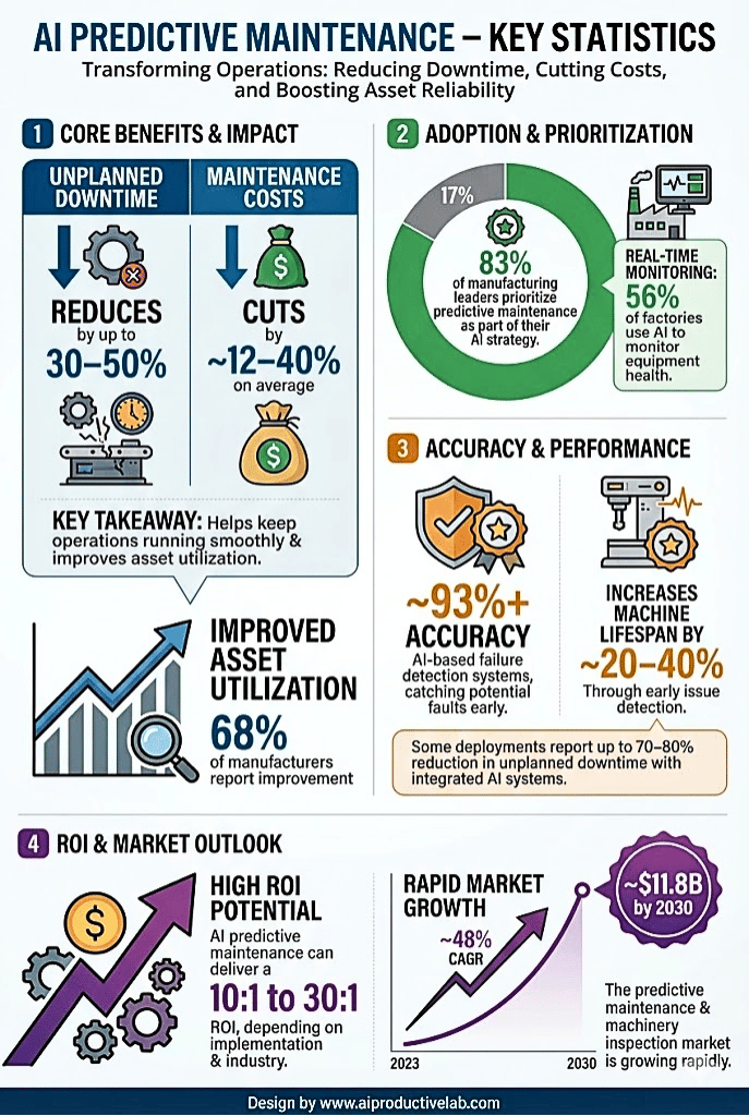 AI Predictive Maintenance: Cut Downtime & Boost ROI [2026 ]