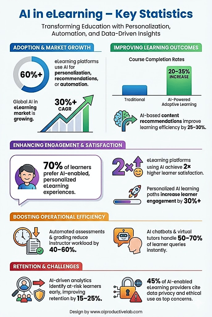 AI in eLearning: Benefits, Features & Platform Trends [2026 ]