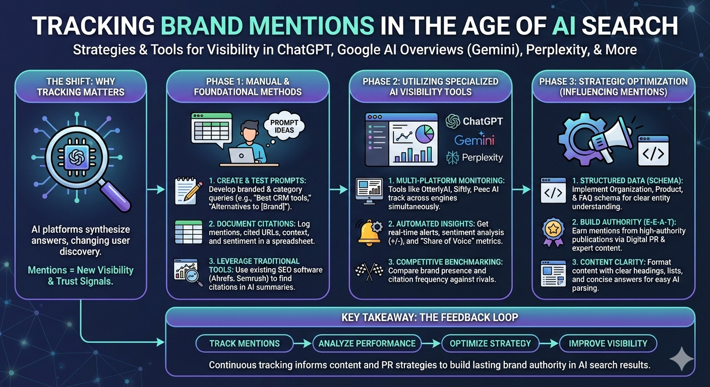 How to Track Brand Mentions in AI Search - 2026 Guide
